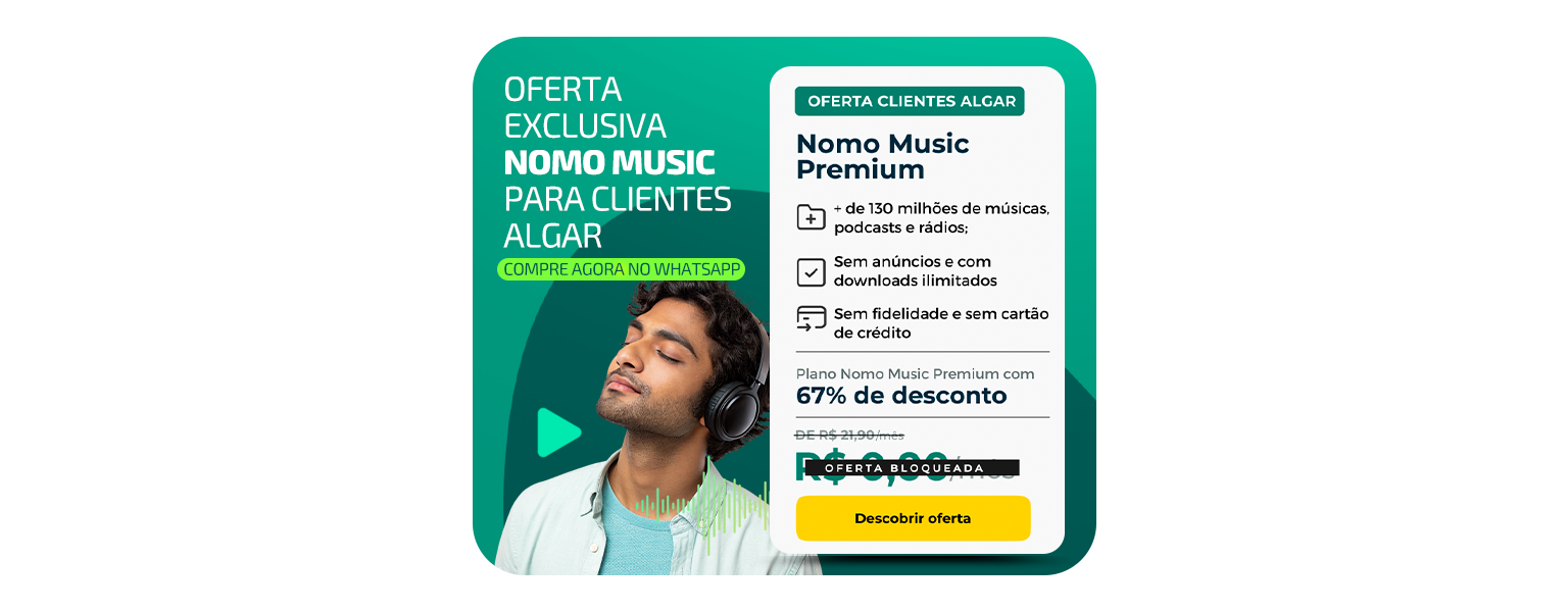 Nomo Music | Algar Telecom